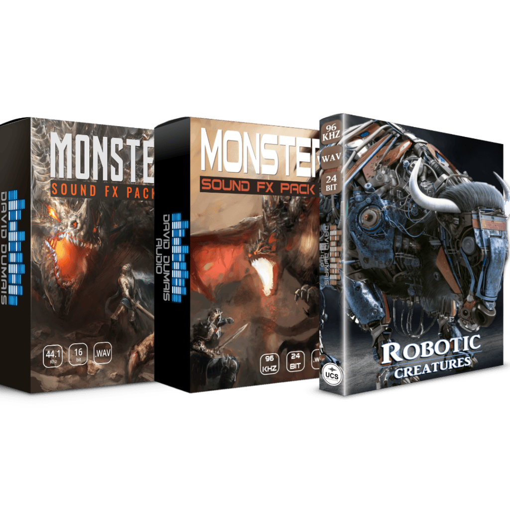 Creatures SFX Bundle – David Dumais Audio Store